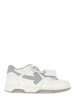 Off-White OFF WHITE Leather "Out Of Office" Sneakers White