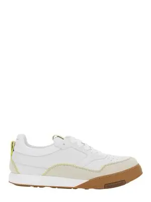 Givenchy Leather Low Top Sneakers With Logo Detail - Multicolor