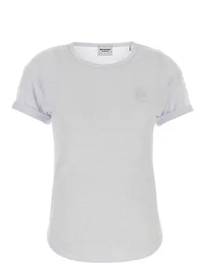 Isabel Marant Étoile Koldia Linen T-shirt - White