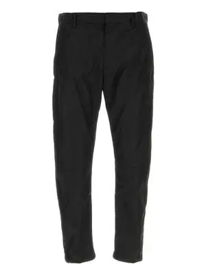 Prada Black Recycled Polyamide Trousers - Multicolor
