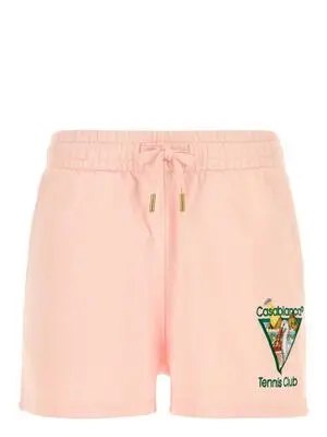 Casablanca Light Cotton Shorts - Pink