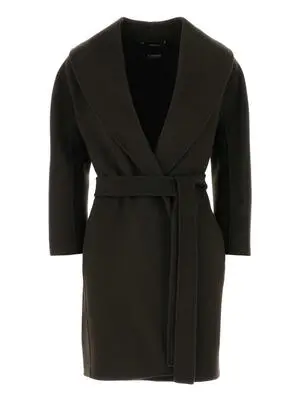 Max Mara S Max Mara Wool Coat Brown
