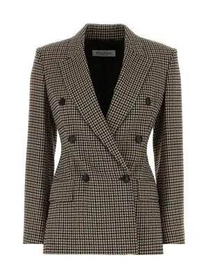Max Mara Embroidered Viscose Blend Blazer - Multicolor