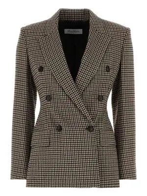 Max Mara Embroidered Viscose Blend Blazer - Multicolor