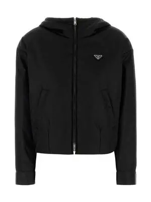 Prada Re-nylon Padded Jacket - Black