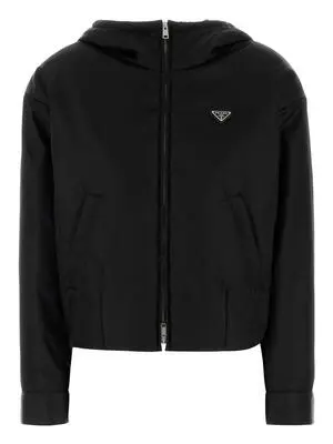 Prada Re-nylon Padded Jacket - Black