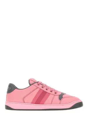 Gucci Fabric Screener Sneakers - Pink