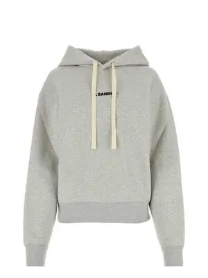 JIL SANDER Oversized Sweatshirt - Gray