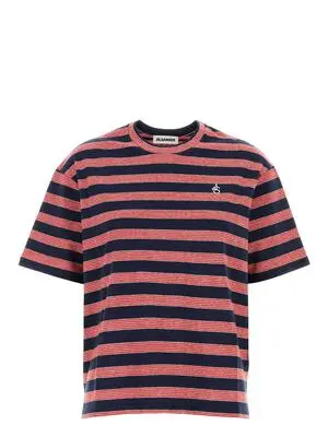 JIL SANDER Embroidered Cotton Oversize T-shirt - Multicolor