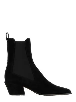 Paris Texas PARIS TEXAS Suede Bettina Ankle Boots Black