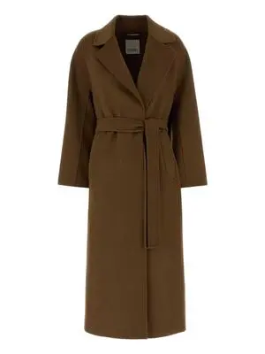 Max Mara Penelope Wool Coat - Brown