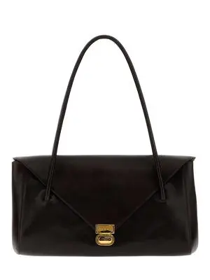 Marni Leather Shoulder Bag - Brown