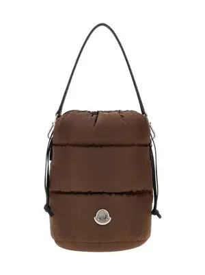 Moncler Caradoc Bucket Bag - Brown