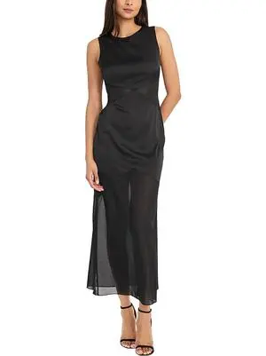 Maggy London Sleeveless Maxi Dress - Black