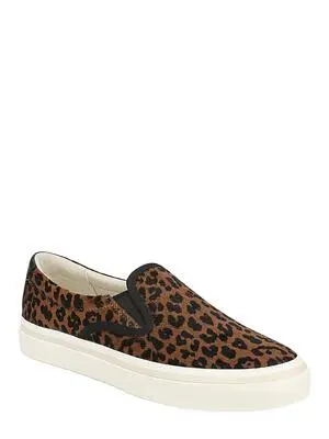 Vince Blair Calf Hair Slip-on Sneakers - Brown Multi
