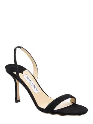 JIMMY CHOO Jenn Slingback Sandals - Black