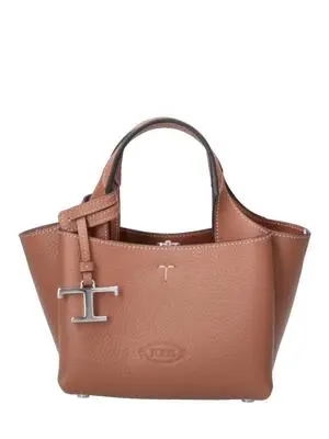 TOD`S Tod's Calf Leather Shoulder Bag - Brown