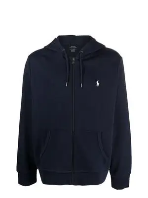 Ralph Lauren Zip-up Hooded Sweater - Navy