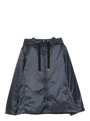 Max Mara Nylon Padded Blouson Jacket - Blue
