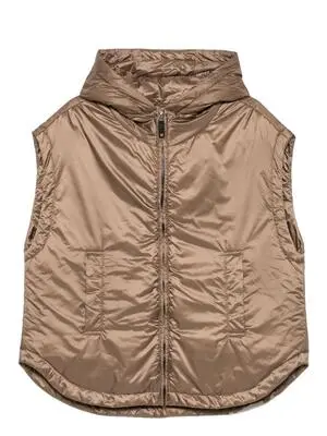 Max Mara Down Vest - Brown
