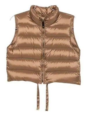 Max Mara Down Vest - Brown