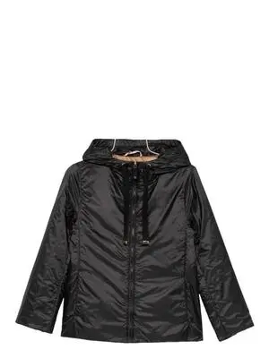 Max Mara Padded Blouson Jacket With Zip-up - Black