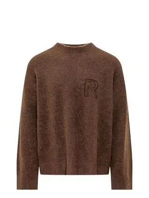 REPRESENT Sweatshirt With Logo - Brown