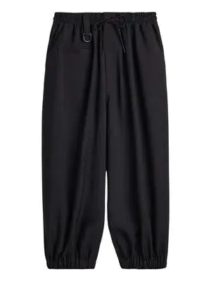 Y3 Sport Uniform Cuffed Pants - Black