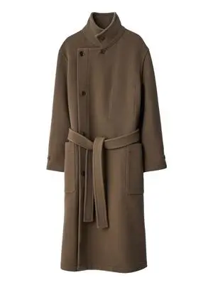 LEMAIRE Wool Wrap Coat - Green