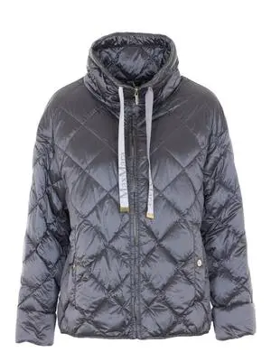 Max Mara Quilted Blouson Jacket - Grey