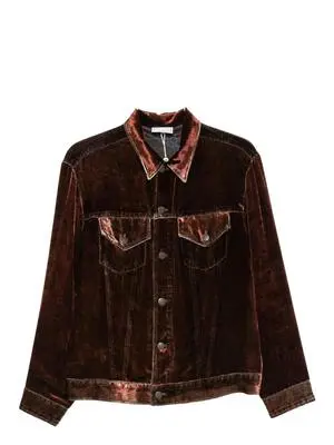 PIERRE-LOUIS MASCIA Velvet Jacket - Red