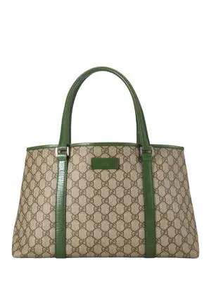 Gucci Original Gg Supreme Tote - Beige