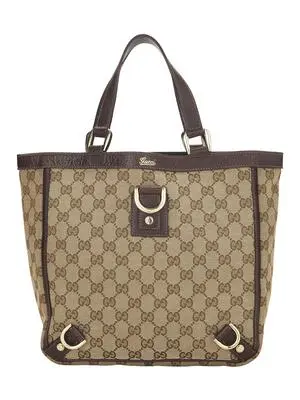 Gucci Original Gg Abbey Tote - Brown