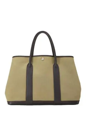 Hermès Toile Garden Party 36 Tote - Khaki
