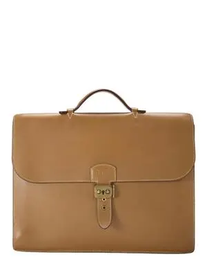 Hermès Sac A Dépêches 38 In Courchevel Leather - Brown