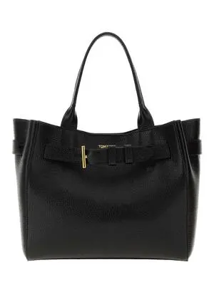 TOM FORD Leather Handbag - Black