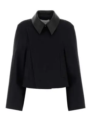 Givenchy Cotton Blend Jacket - Black