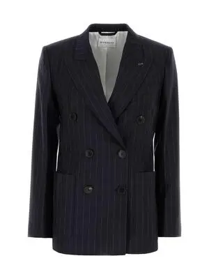 Givenchy Embroidered Wool Blazer - Multicolor