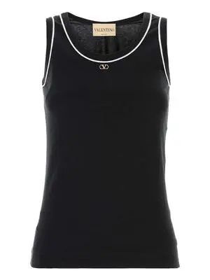 Valentino Garavani Sleeveless Tank Top - Black