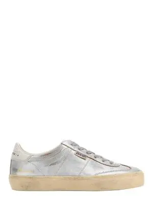 GOLDEN GOOSE Golden Goose Deluxe Brand Leather Soul Star Sneakers Silver