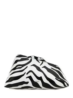 Attico Printed Leather Clutch - Multicolor