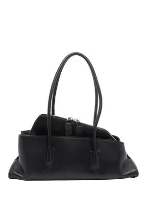 Attico Small La Passeggiata Shoulder Bag - Black