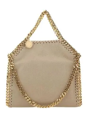 Stella McCartney Sand Shaggy Deer Micro Falabella Handbag - Brown