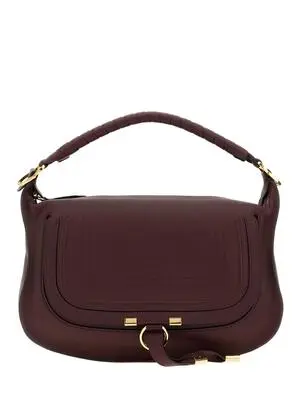 Chloé CHLOE Marcie Shoulder Bag Purple