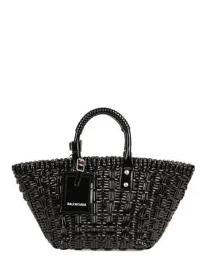 Balenciaga Balenciaga Bistro XS Woven Bag Black