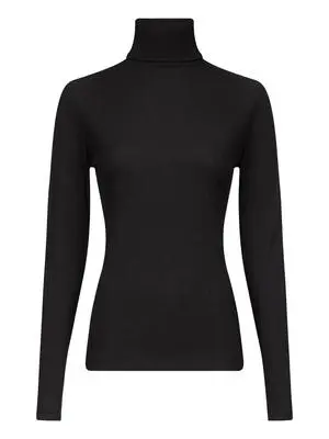 Loulou De Saison Gallinara High Neck Jumper - Black