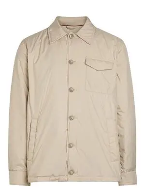 Herno Padded Shell Overshirt - Ecru
