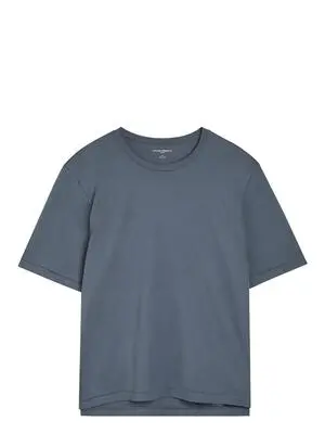 Officine Générale Bara Cotton T-shirt - Blue