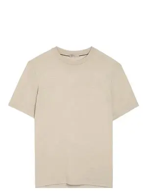 Herno Wool-jersey T-shirt - Ecru