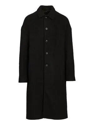 Rick Owens Long Sleeved Coat - Black